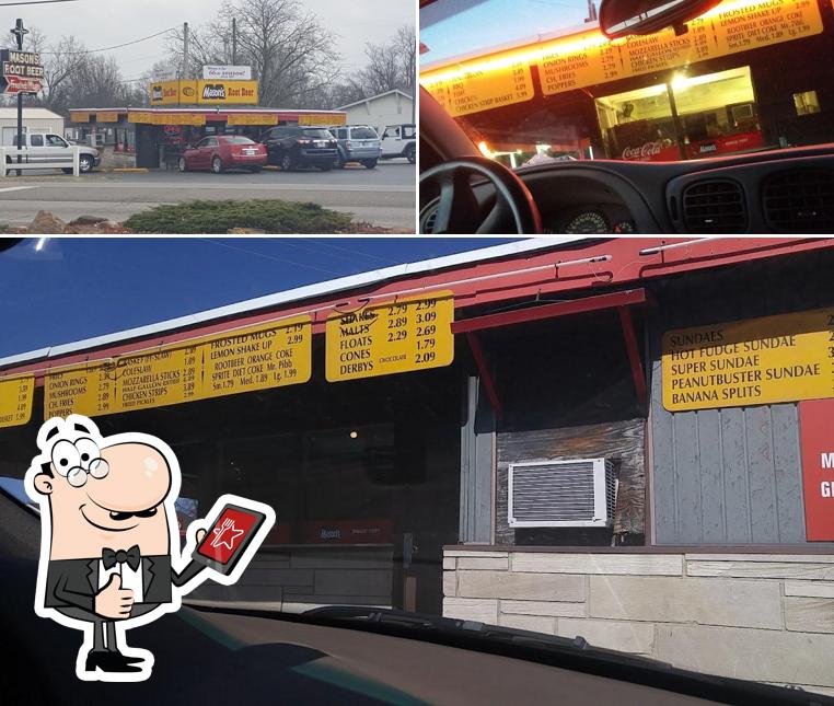 Mason's Root Beer Drive In in Washington - Restaurant menu and reviews