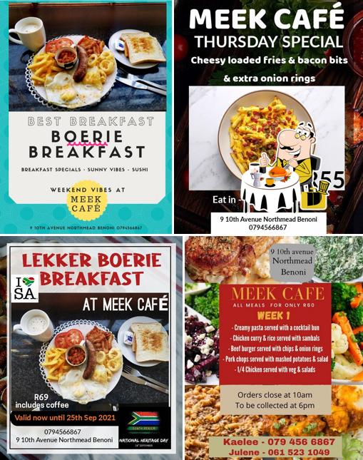 Meek Café, Benoni - Restaurant menu, prices and reviews