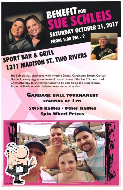 Sport Bar & Grill, Two Rivers - Restaurant menu, prices and reviews