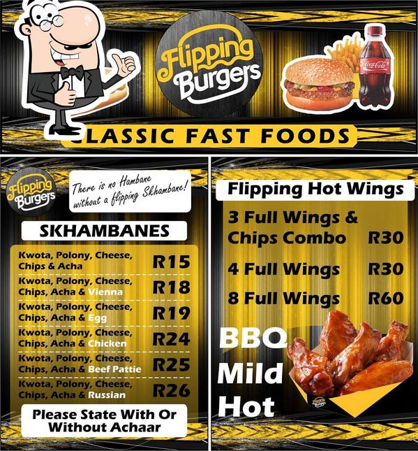 Flipping Burgers, Vereeniging - Restaurant menu, prices and reviews