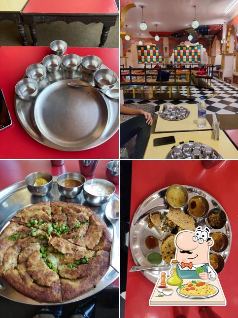 Navratna : Best Rajasthani Thali Paratha Bhopal Daal Baafla, Bhopal ...