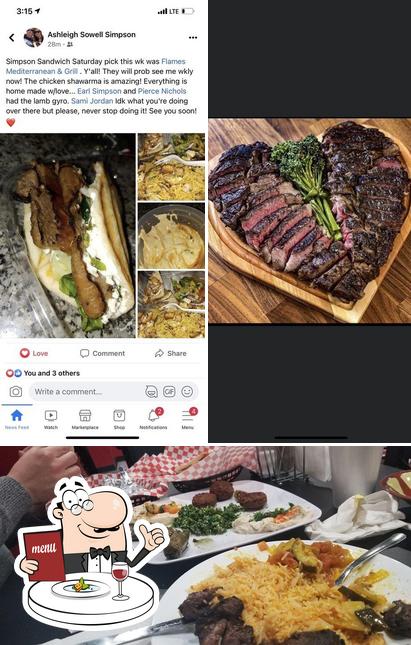 Flames Mediterranean & Grill, Memphis - Restaurant menu, prices and reviews