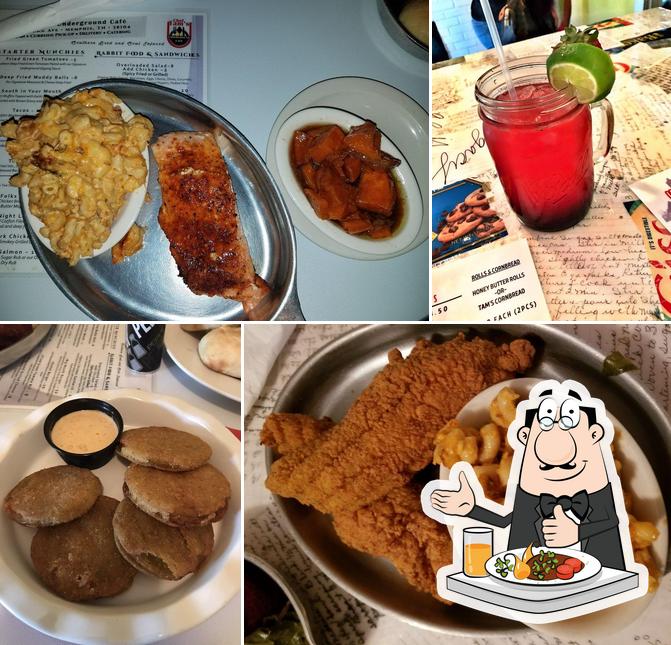 Chef Tam's Underground Cafe, Memphis, 668 Union Ave - Carta del ...