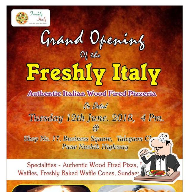Freshly Italy Pizza and Cafe Chakan, Chakan - Restaurant menu, prices ...