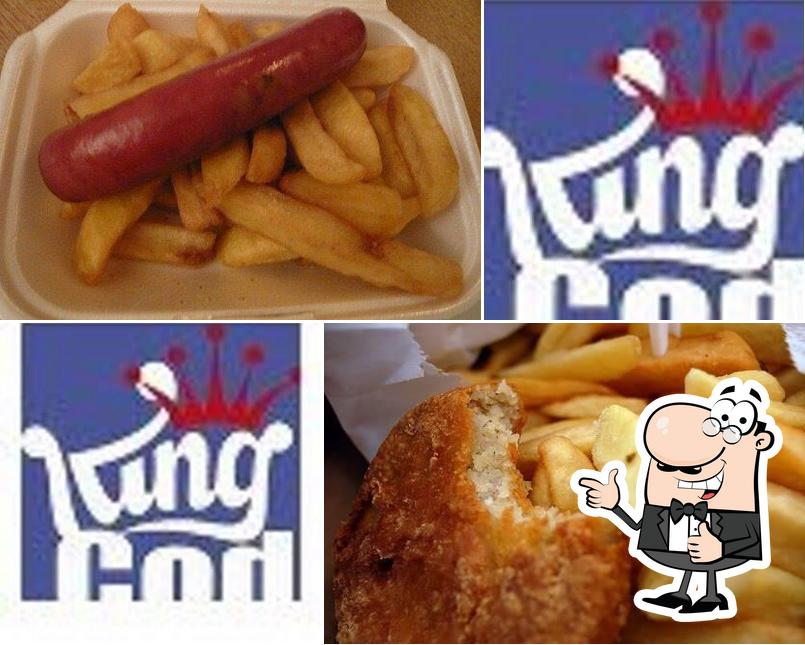 King cod fish& chip shop in Belfast