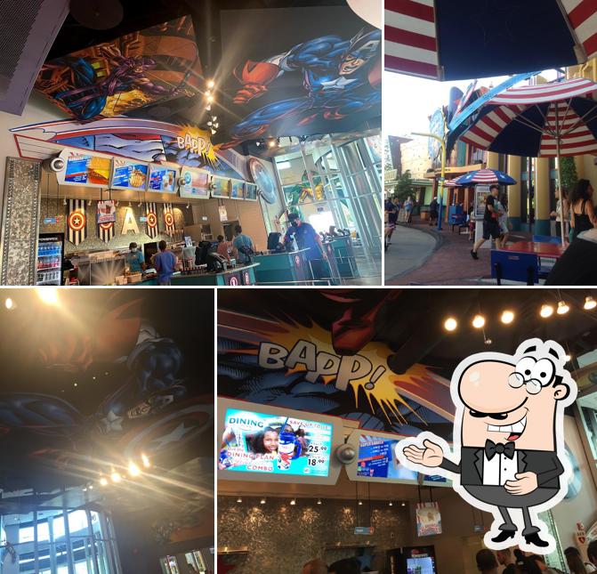 Captain America Diner in Orlando - Restaurant menu and reviews