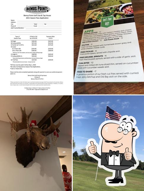 Bemus Point Golf Club & Tap House in Bemus Point - Restaurant menu and ...