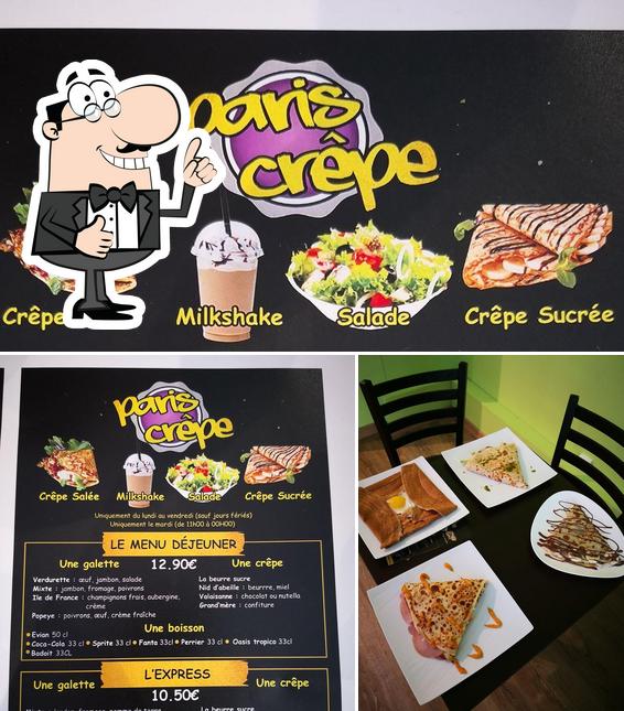 Paris Crêpe restaurant, Paris, 254 Rue de Vaugirard - Restaurant menu ...