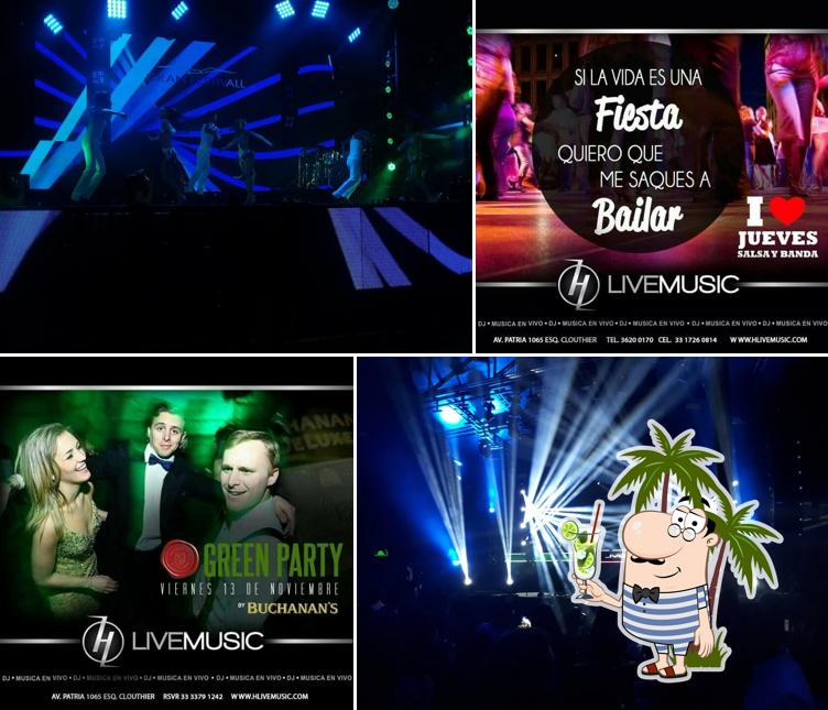 H Live Club & Show, Guadalajara - Menú del restaurante, precios y reseñas