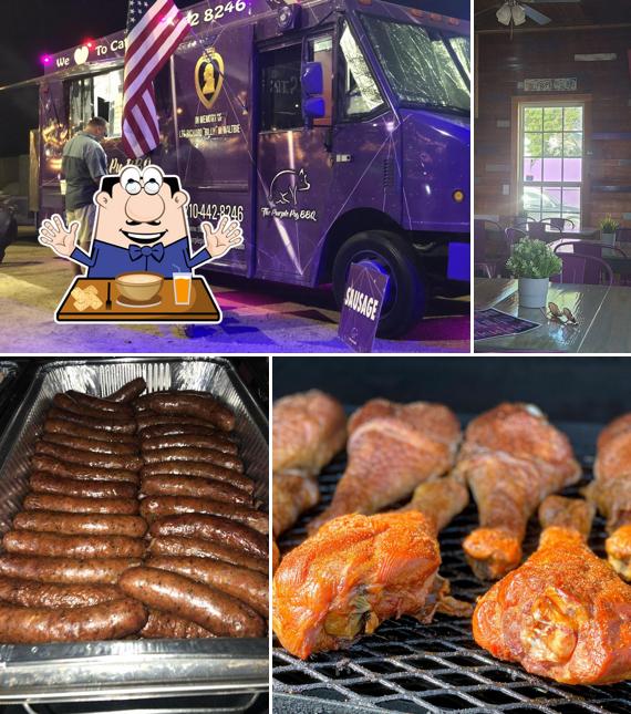 The Purple Pig BBQ, 537 Main St in Schertz - Restaurant menu and reviews