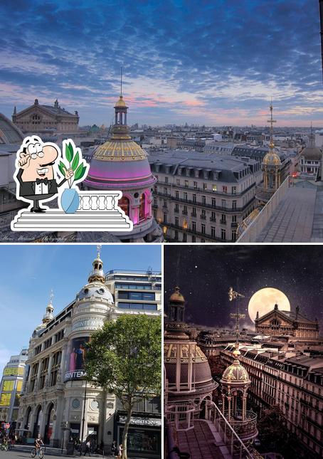 The Printemps Rooftop Terrace, Paris - Restaurant menu, prices and reviews