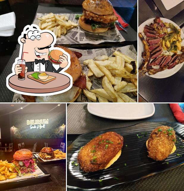 Delirium - BUFFET LIBRE DE HAMBURGUESAS, Valencia - Menú del ...