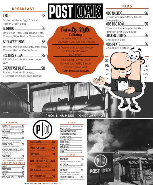 Post Oak - Burkburnett, TX, Burkburnett - Restaurant menu, prices and ...