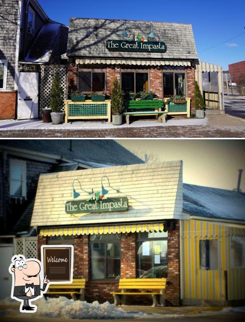 The Great Impasta, 42 Maine St in Brunswick - Restaurant menu and reviews