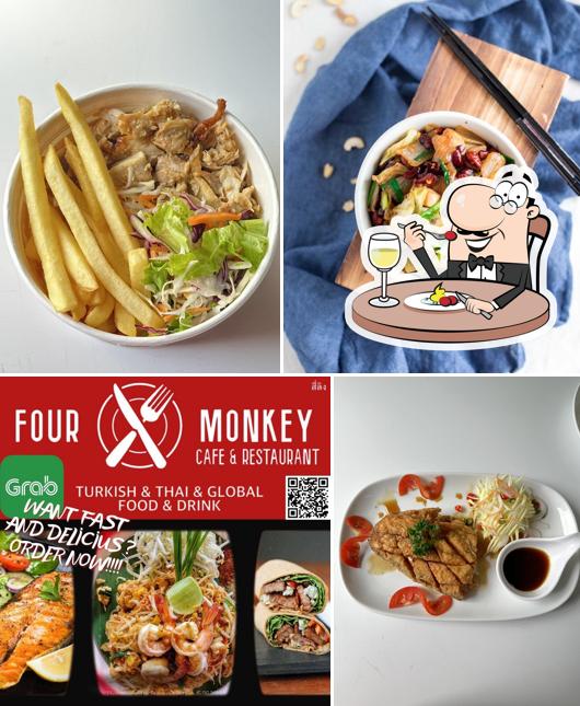 4 Monkeys Cafe & Restaurant @Karon, Karon - Restaurant menu, prices and ...