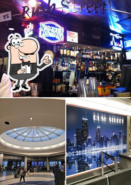 Rush Street, Chicago O'Hare International Airport, Terminal 3, Gate H14 ...