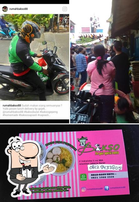 Rumah Bakso 88 restaurant, West Jakarta, Jl. Karya Raya No.15 ...