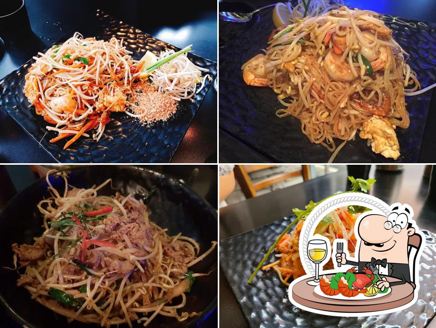 Restaurante Bangkok Express, Seul, 백송 빌딩 - Carta del restaurante y ...