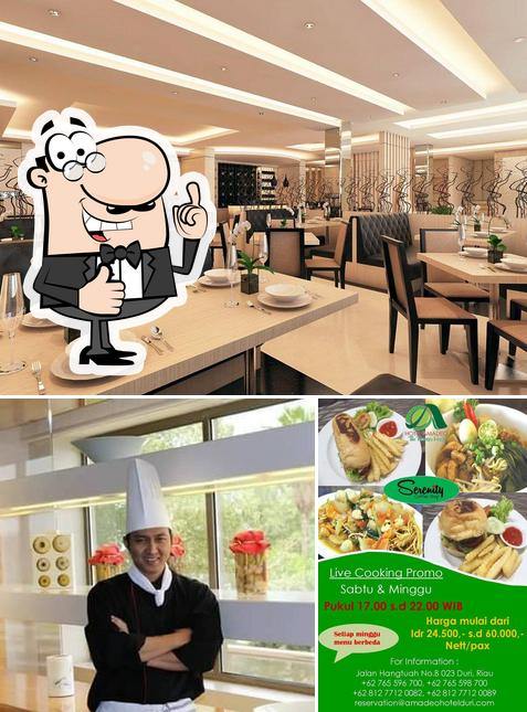 Serenity Coffee Shop restaurant, Kesumbo Ampai