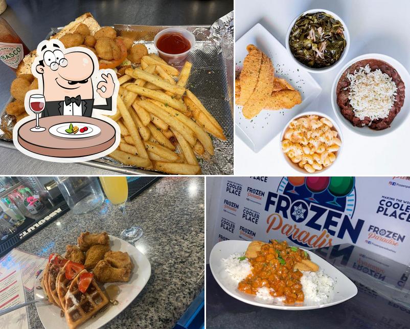Frozen Paradise, 4711 Ennis St in Houston - Restaurant menu and reviews