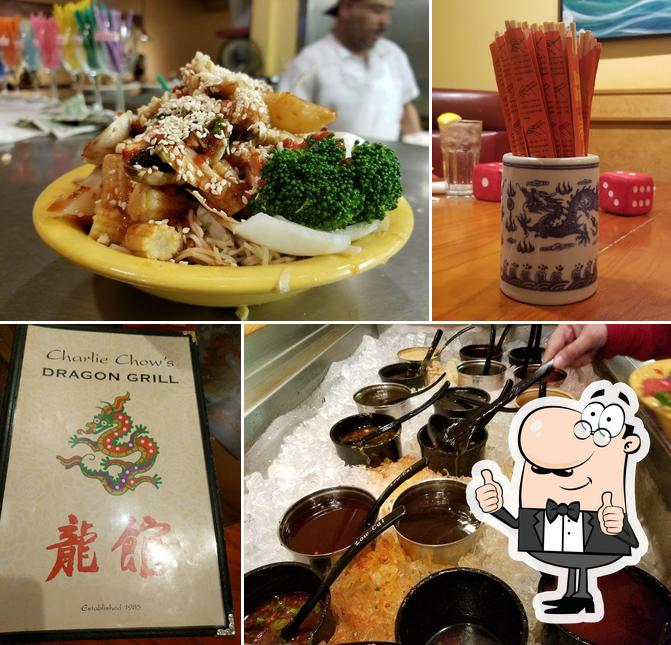 Menu of Charlie Chow's Dragon Grill restaurant, Salt Lake City ...