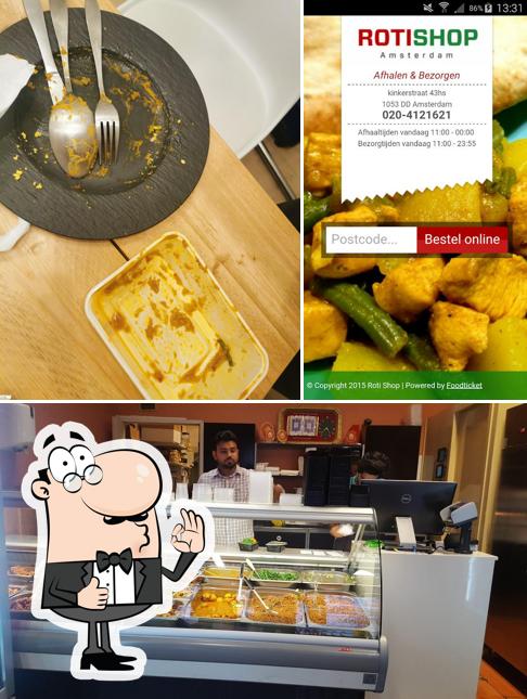 Roti Shop, Amsterdam - Restaurant menu, prices and reviews