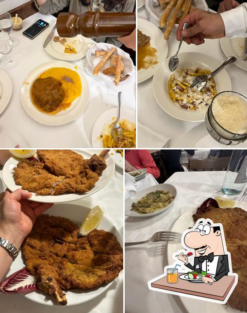 Trattoria Milanese cafe, Milan, Via Santa Marta - Restaurant menu and ...