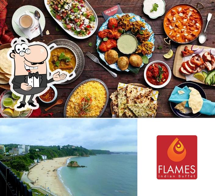 Flames Indian Buffet, Tenby - Restaurant menu, prices and reviews