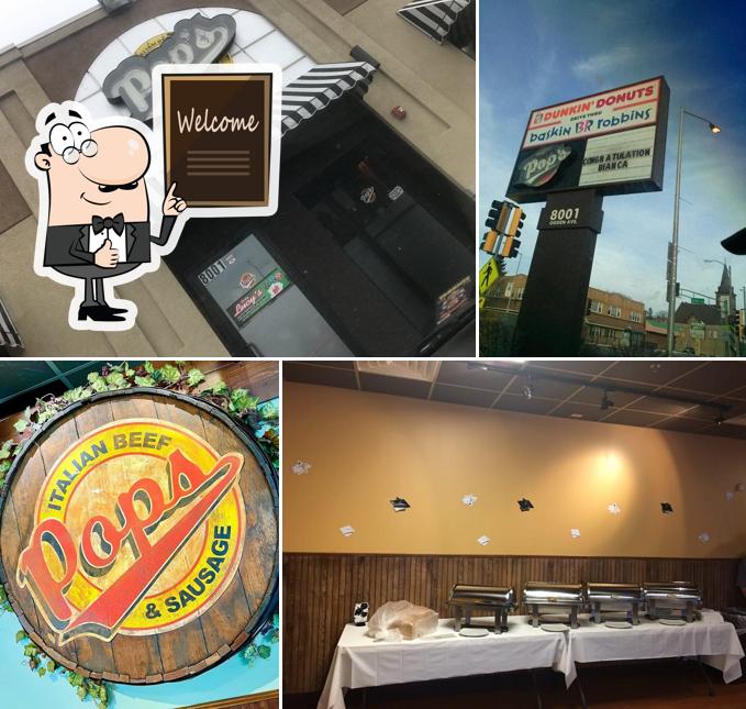 Pop's Italian Beef & Sausage, 8001 Ogden Ave in Lyons - Restaurant menu ...
