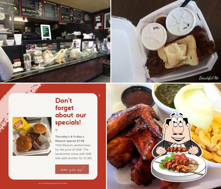 George's Happy Hog Bar-B-Q, Oklahoma City - Restaurant menu, prices and ...