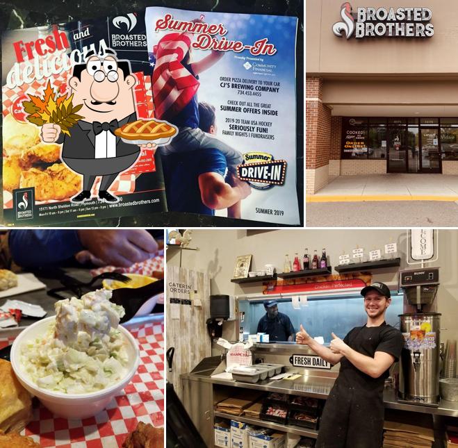 Broasted Brothers Plymouth in Plymouth - Restaurant menu and reviews