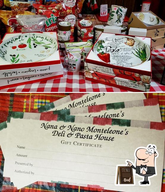Nana & Nano's Pasta House in Trinidad - Restaurant menu and reviews