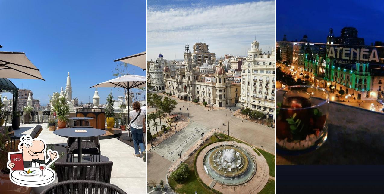Atenea Sky Rooftop, Valencia - Restaurant menu, prices and reviews