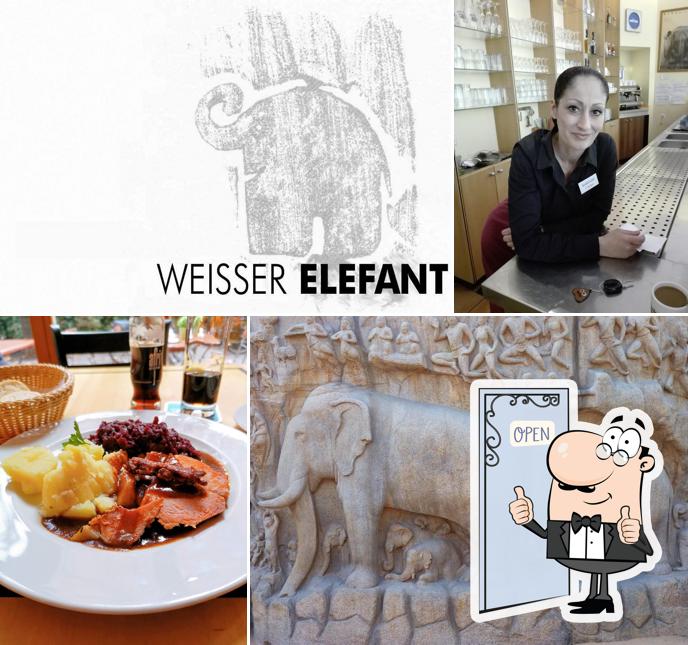 Café & Restaurant Weisser Elefant, Berlin - Restaurantspeisekarten und ...