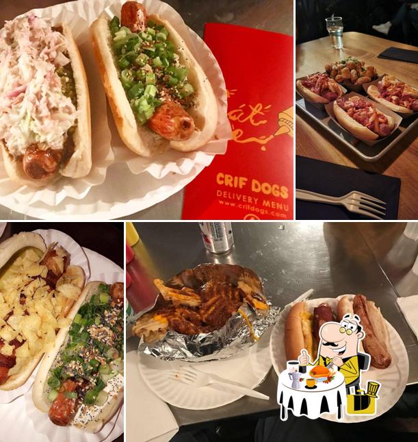 Crif Dogs, 113 St Marks Pl in New York City - Restaurant menu and reviews