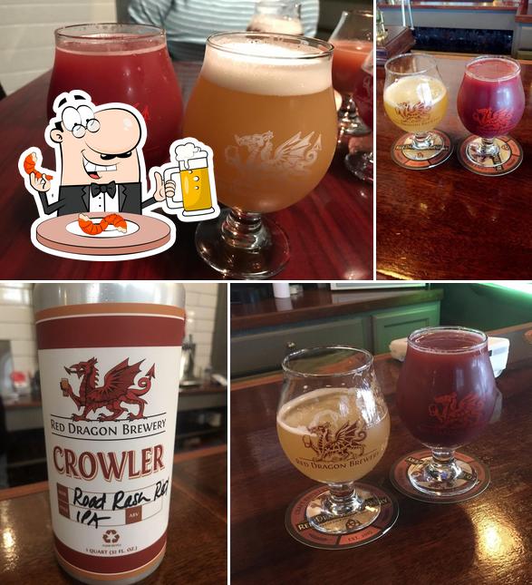 Red Dragon Brewery in Fredericksburg - Restaurant menu and reviews