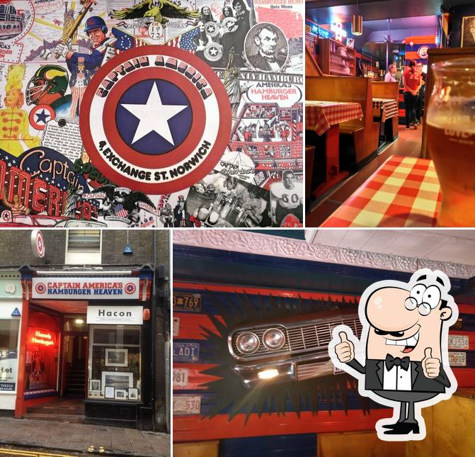 Captain America's, Norwich - Restaurant menu, prices and reviews