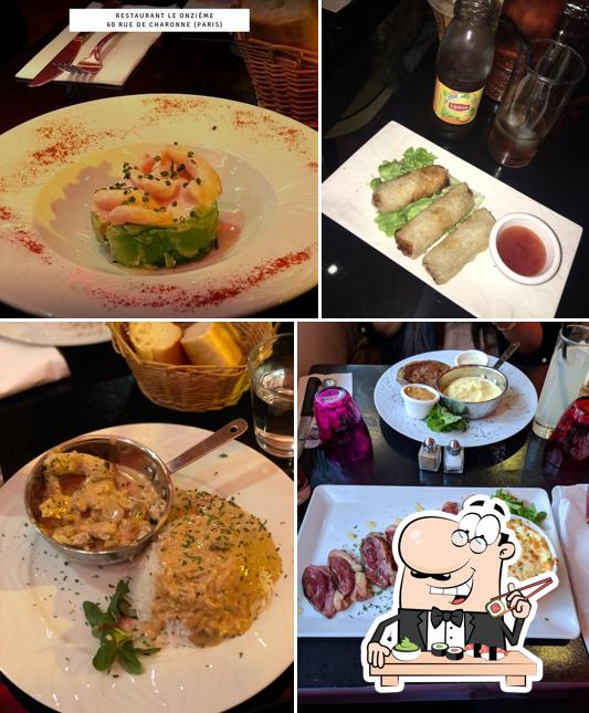 Le Onzième, Paris - Restaurant menu, prices and reviews