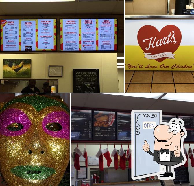 Hart's Fried Chicken, 732 Saraland Blvd S in Saraland - Restaurant menu ...