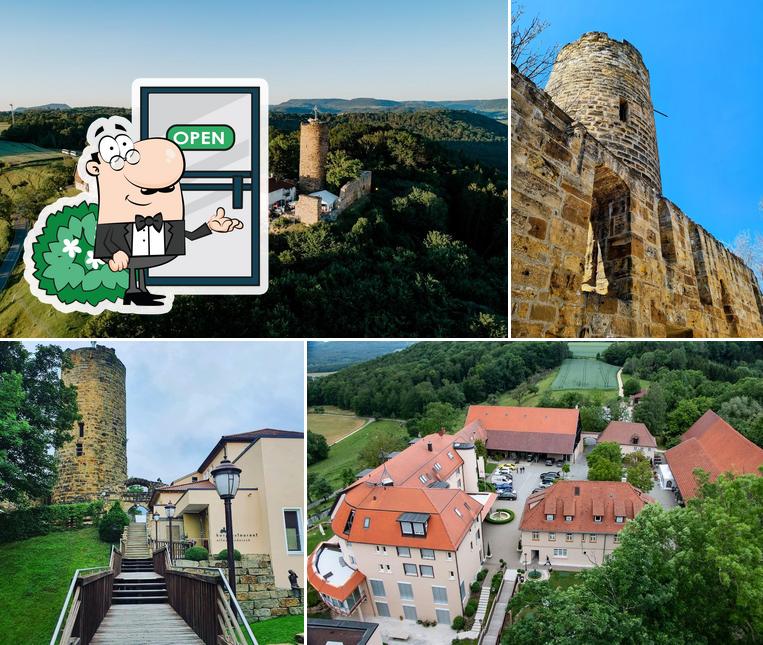 Burg Staufeneck restaurant, Salach, Staufeneckerstrasse - Restaurant ...
