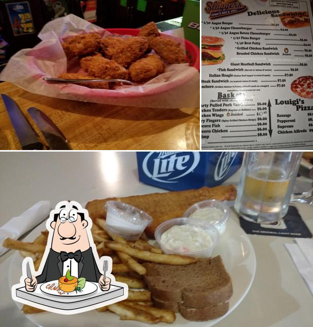 Slugger's Sports Bar & Grill in Wild Rose - Restaurant menu and reviews