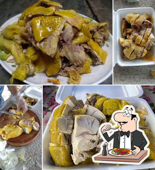 กาญไก่ต้มน้ำปลา restaurant, Tha Maka