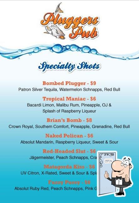 Pluggers Pub, Matagorda - Restaurant menu, prices and reviews