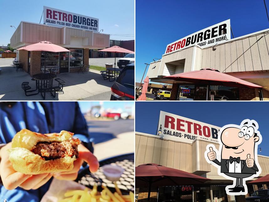 Retro Burger, 13839 S Cicero Ave in Crestwood - Restaurant menu and reviews