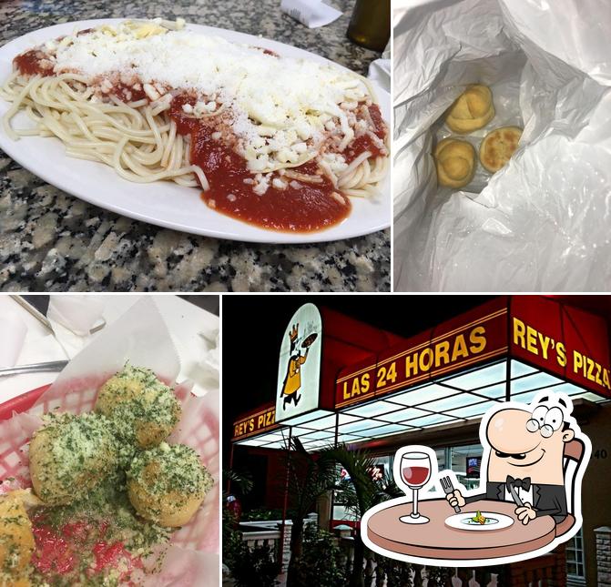 Rey's Pizza, 6340 SW 8th St in Miami - Restaurant menu and reviews