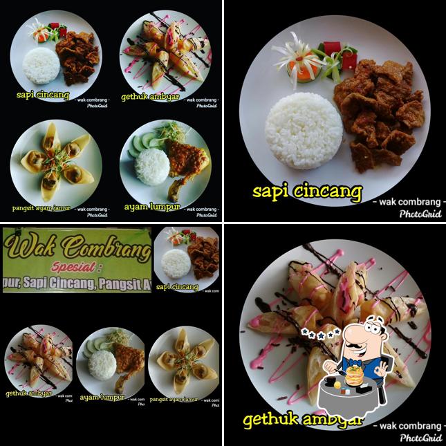 WM Wak Combrang restaurant, Gribig