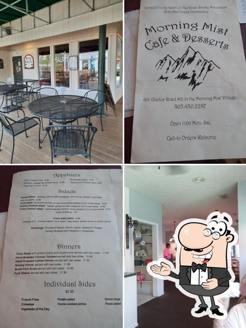Morning Mist Cafe, 601 Glades Rd # 21 in Gatlinburg - Restaurant menu ...