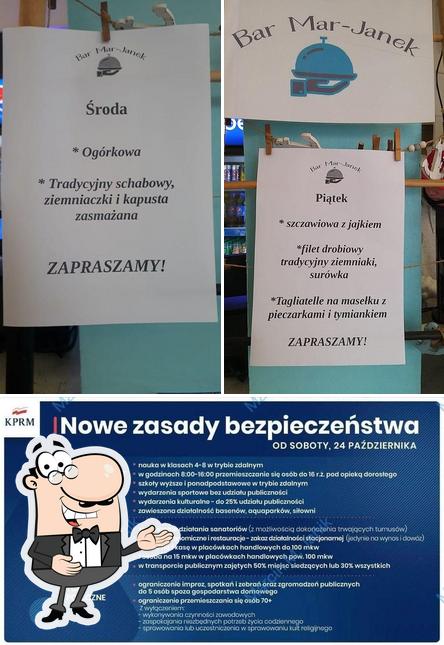 MAR-JANEK, Nysa - Restaurant menu, prices and reviews