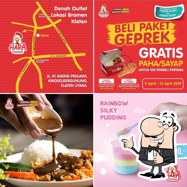 Ayam Geprek Hara Chicken restaurant, Yogyakarta, Jl. Palagan Tentara ...