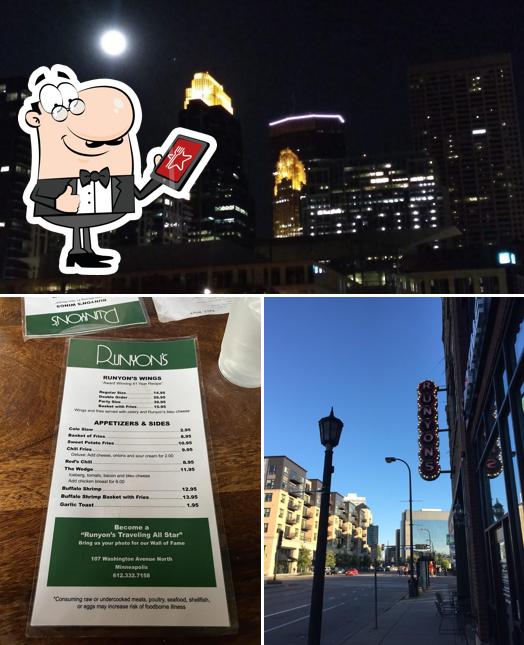 Runyon's, Minneapolis - Restaurant menu, prices and reviews